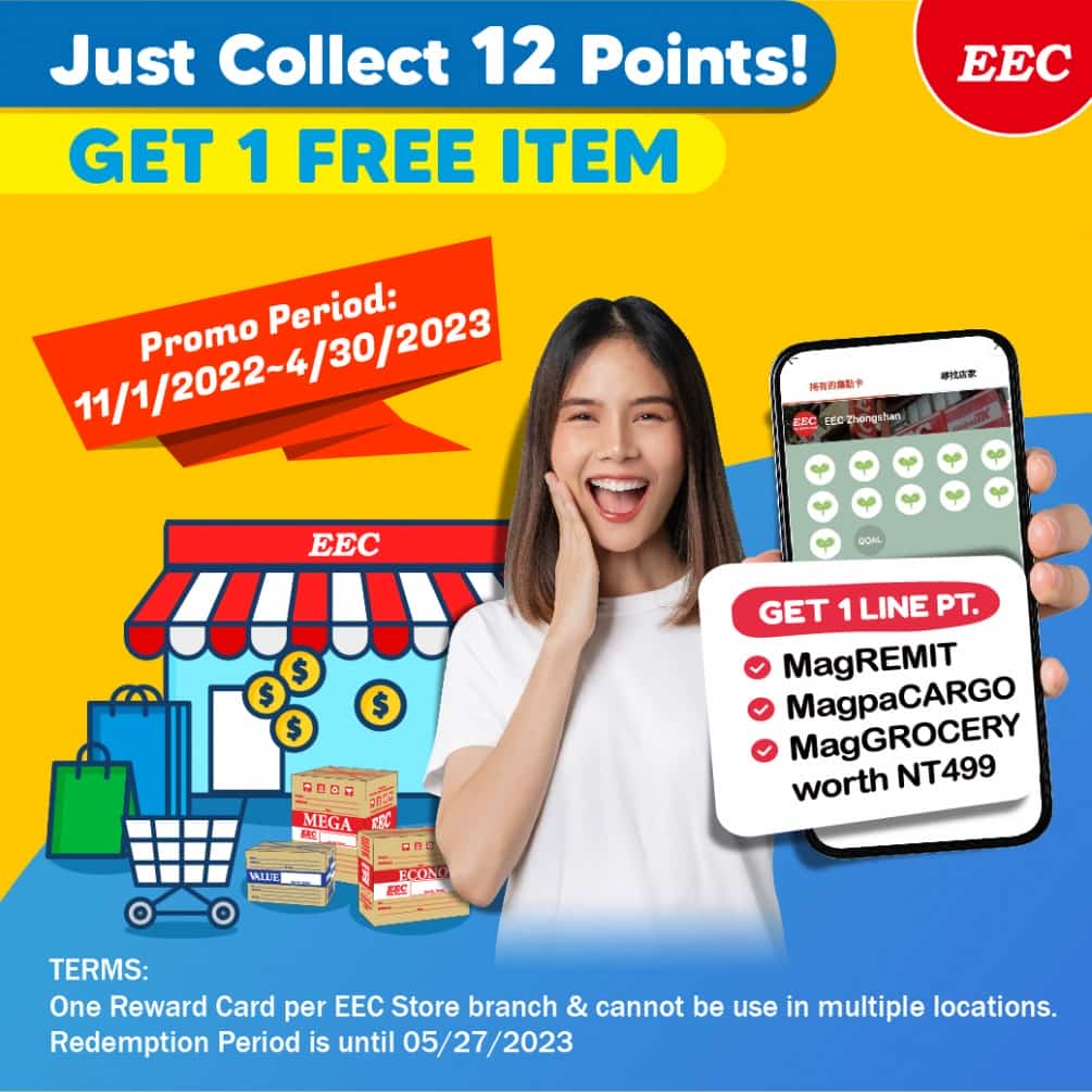 EEC Elite Express-Collect 12 LINE POINTS to get any of these items for ...