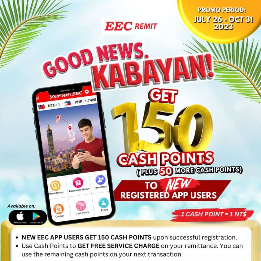 EEC Elite Express- Beshy gusto ko happy ka! Download & register to EEC Remit App to get INSTANT ...